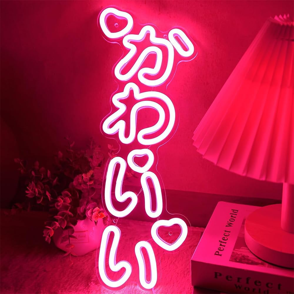 LED Sign Japanese Sushi Neon Signs Kawaii Led Lights Wall Decorative ...