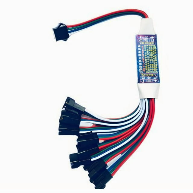 LED Signal Amplifier Repeater Controller TTL Amplifier 1 to 8 Support ...
