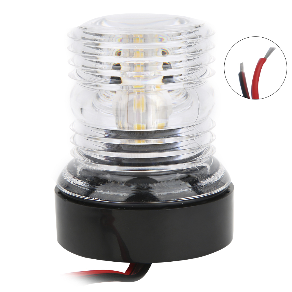 LED Signal Light 5W 360 Degrees IP66 for Yacht Boat DC12V-24V Durable ...