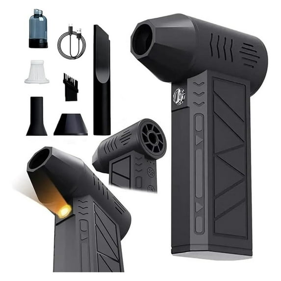 LED Snow Blower 130,000 RPM - Portable Turbo Fan for Car, Driveway Snow ...