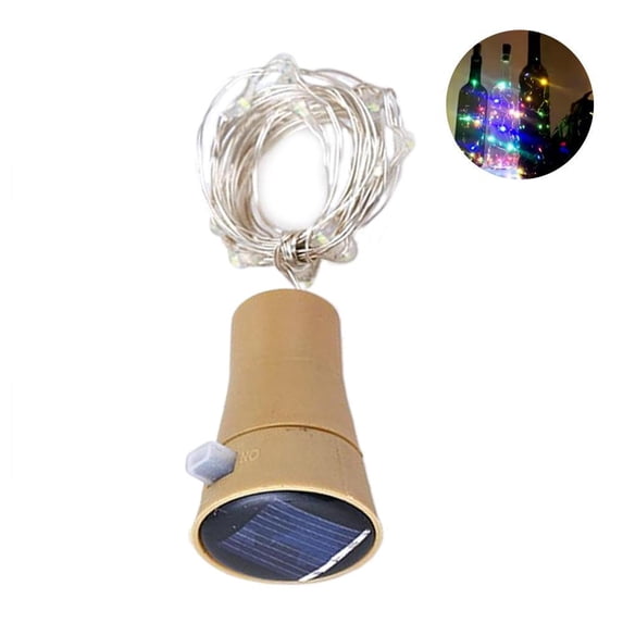 LED Solar Bottle Stopper Light for Outdoor Party - Adds Charm to Your ...