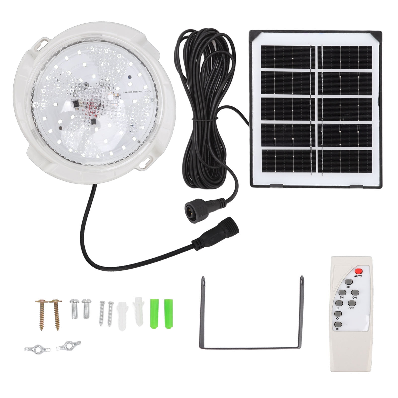 LED Solar Ceiling Light, Sealed Automatical 2000mAh Battery 50 Lamp ...