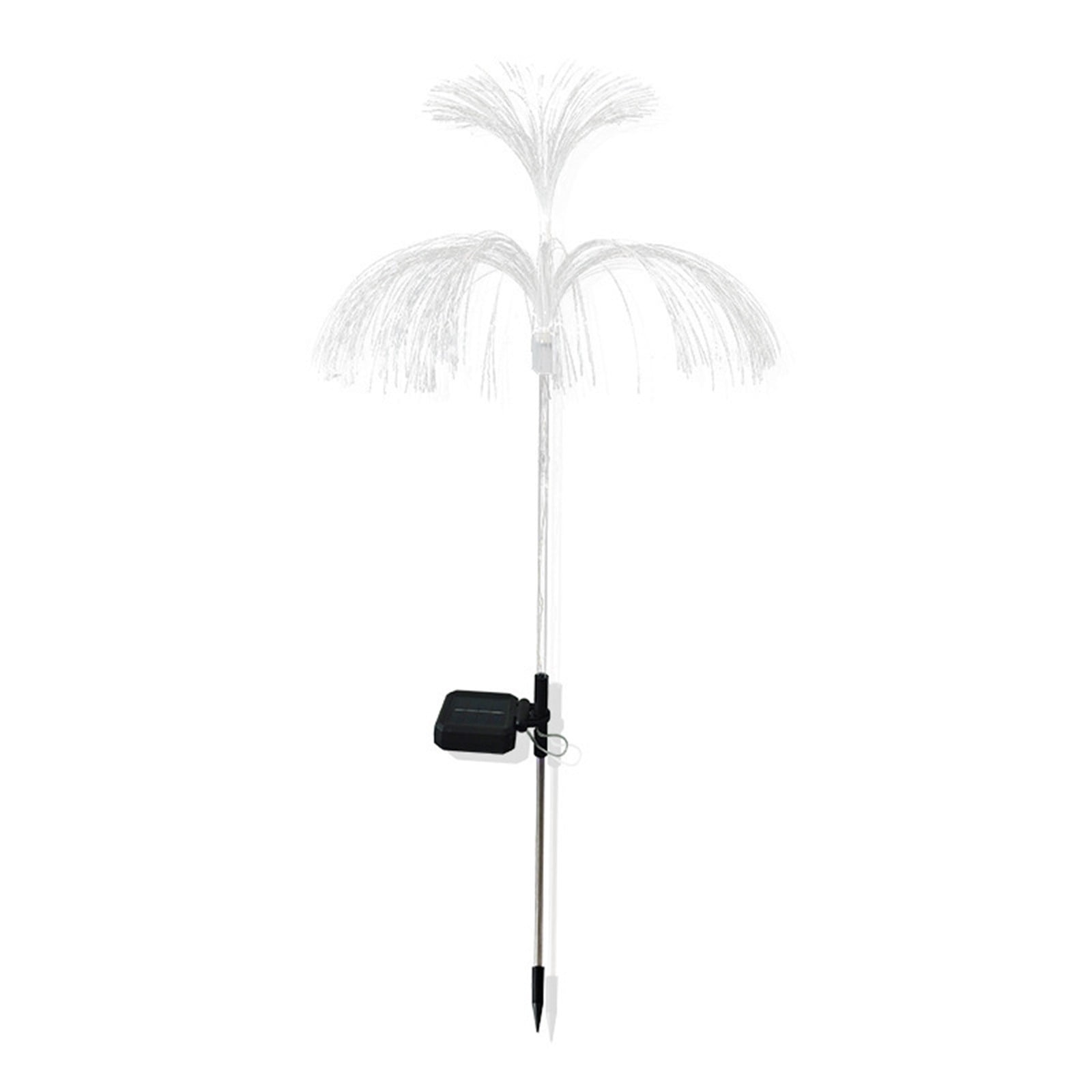 LED Solar Fiber Optic Tree Light, Color Changing, IP65 Waterproof ...