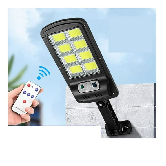 LED Solar Lamp IPX6 Waterproof 120COB Solar Light Outdoor Remote ...