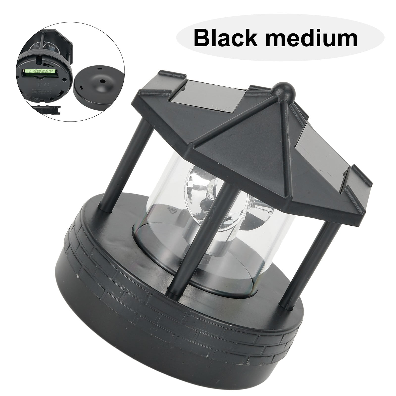 LED Solar Lighthouse Garden Lawn Light Outdoor Garden Waterproof Street ...