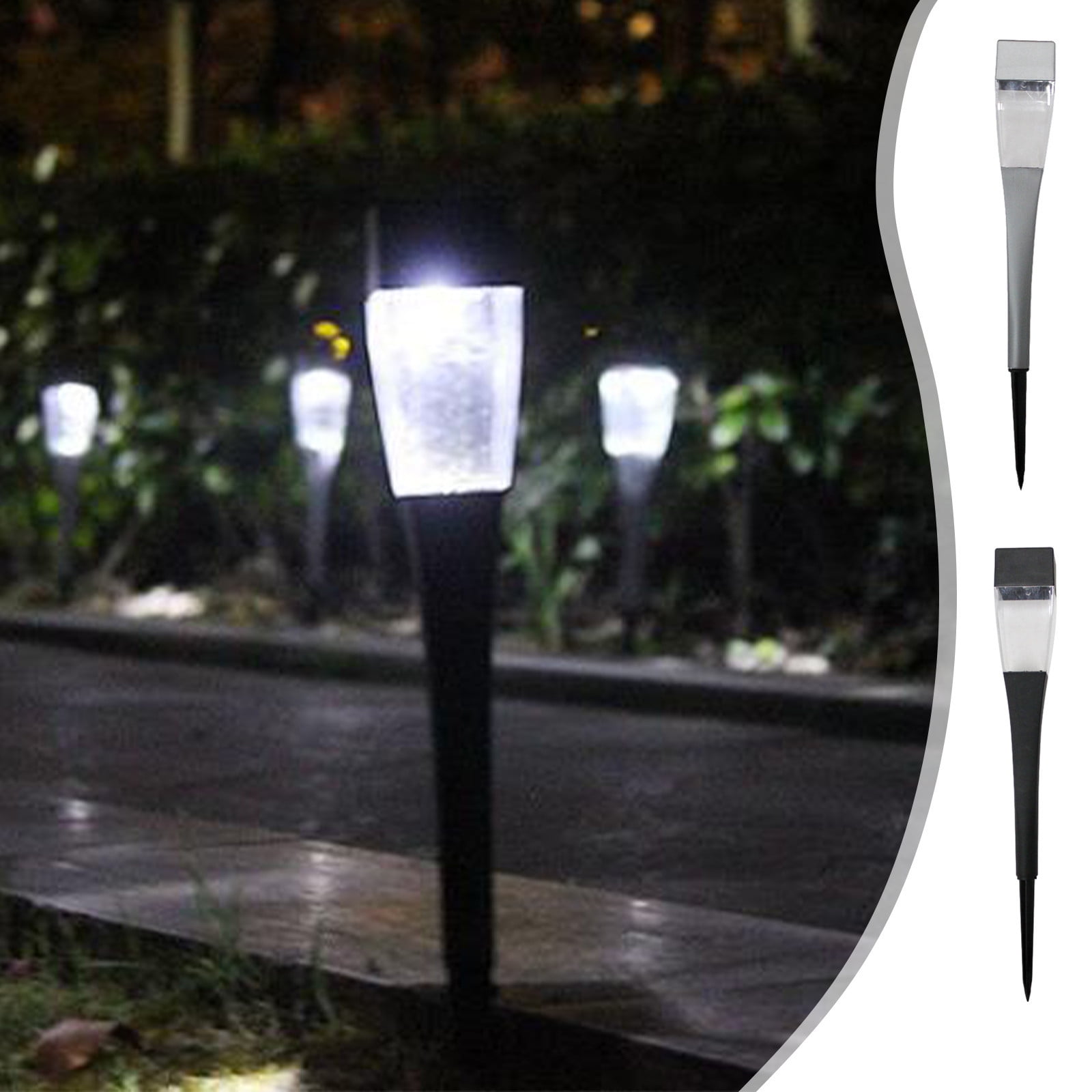 LED Solar Lights, Solar Powered Outdoor Landscape Spotlights, Wireless ...