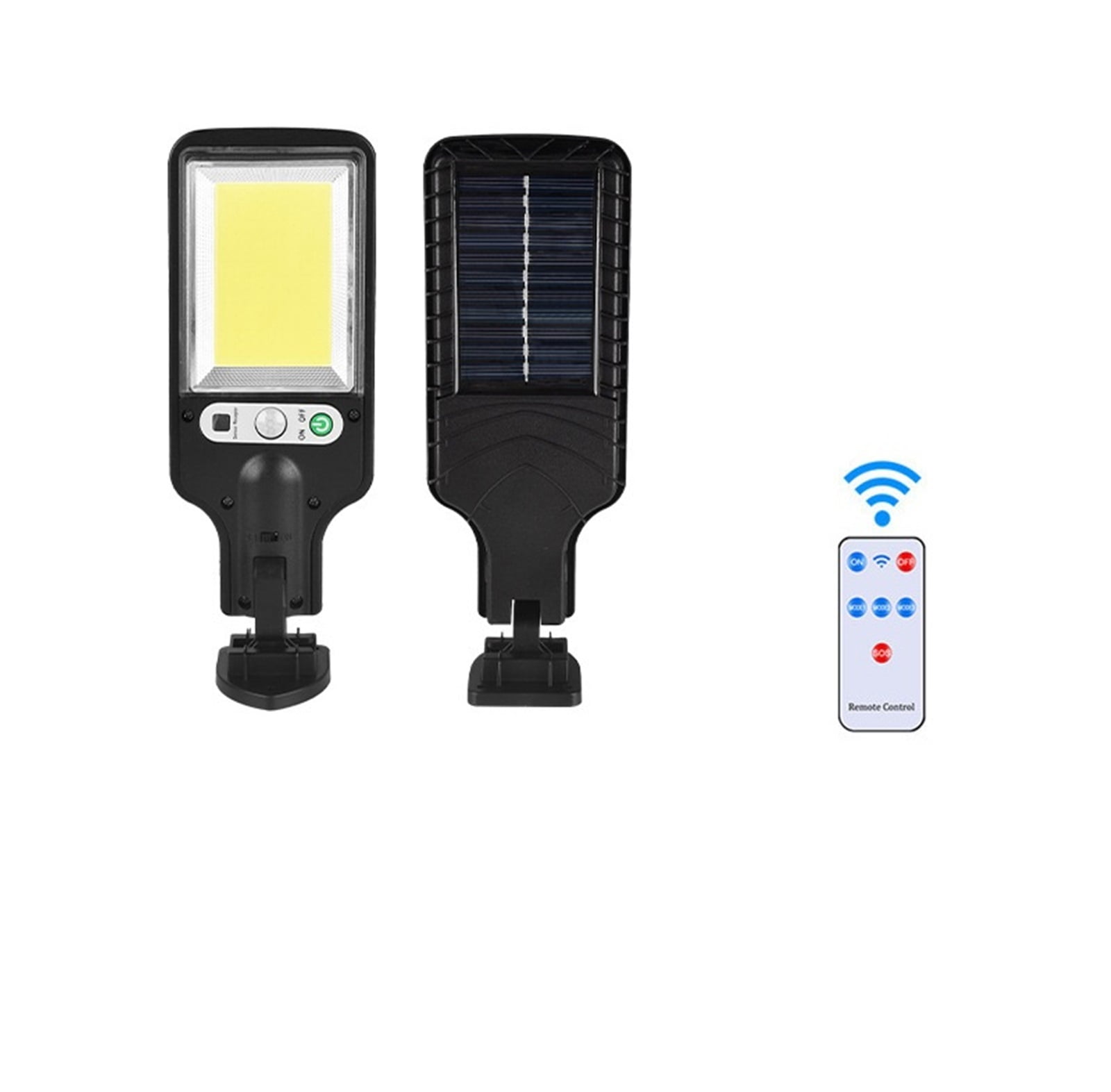 LED Solar Street Light 3 Mode PIR Motion Sensor Induction Wall Lamp ...