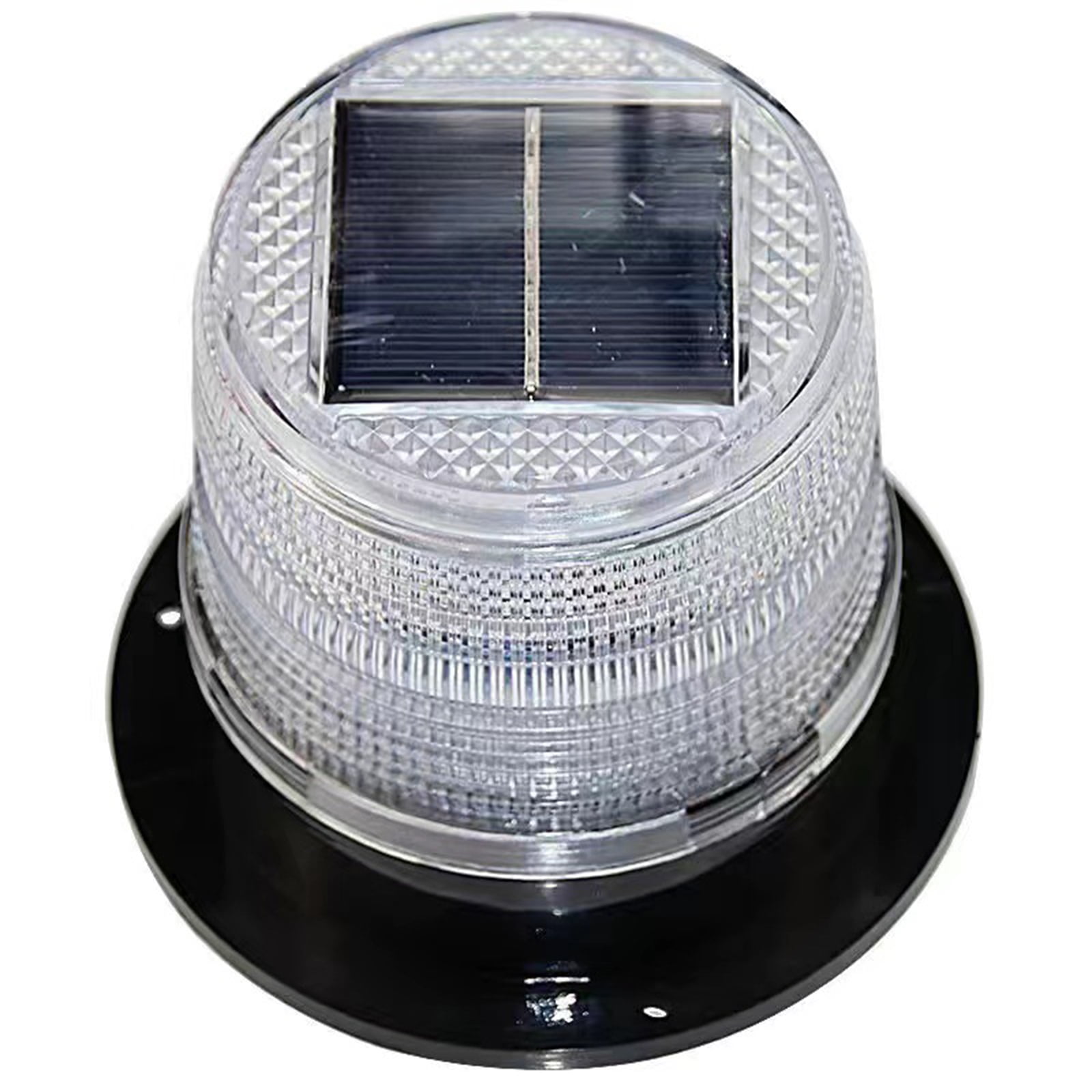 LED Solar Strobe Warning Light LED Solar Lights Traffic Flashing Solar ...