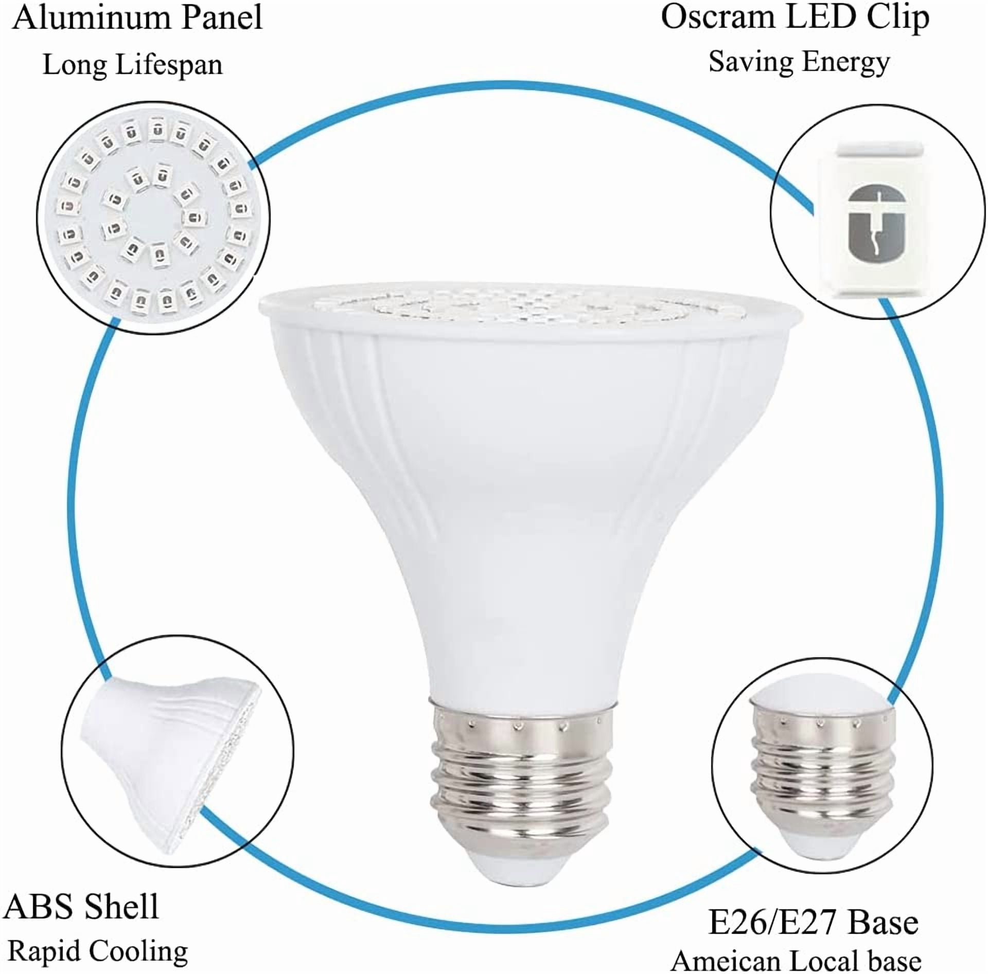 LED Spa Light Bulb 120V for Inground Spa 15W 1500Lumen 6000k Daylight ...