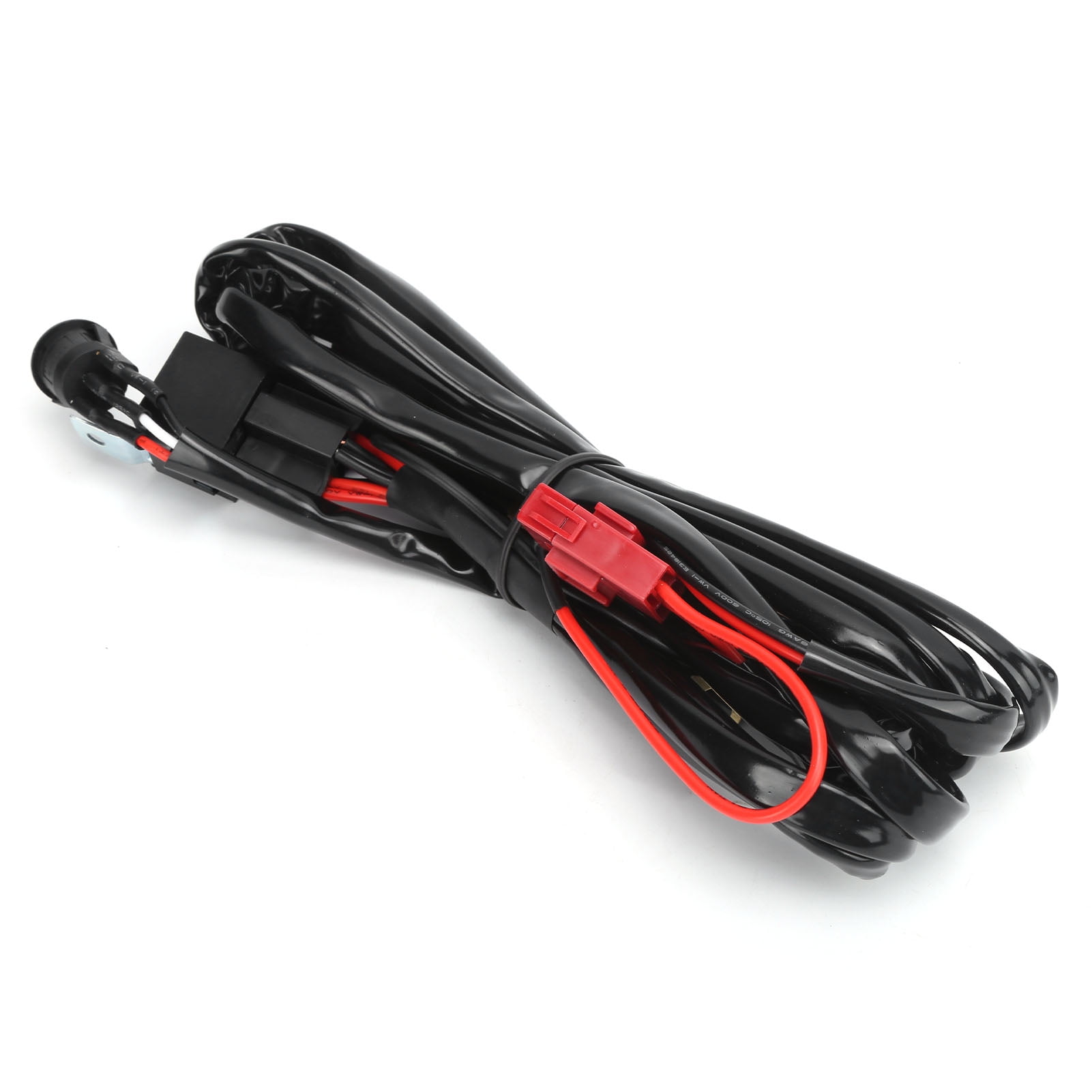 LED Spot Lamp Wiring Harness 40A 12V IP67 Waterproof with DT Connector ...