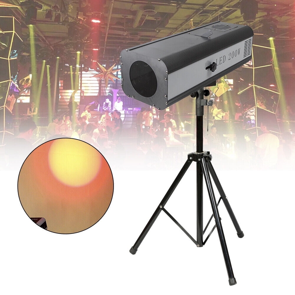 LED Spot Light 200W LED Follow Spot Light Manual Control + Stand for ...