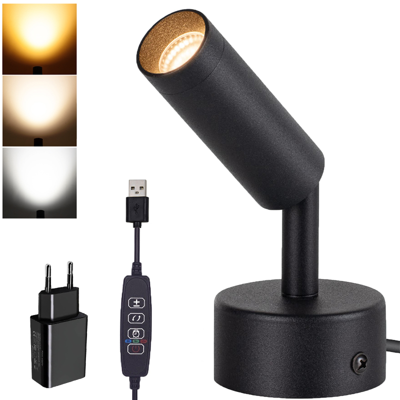 LED Spot Light Indoor Up Lights Dimmable Indoor Spotlight 5W Floor Spot ...