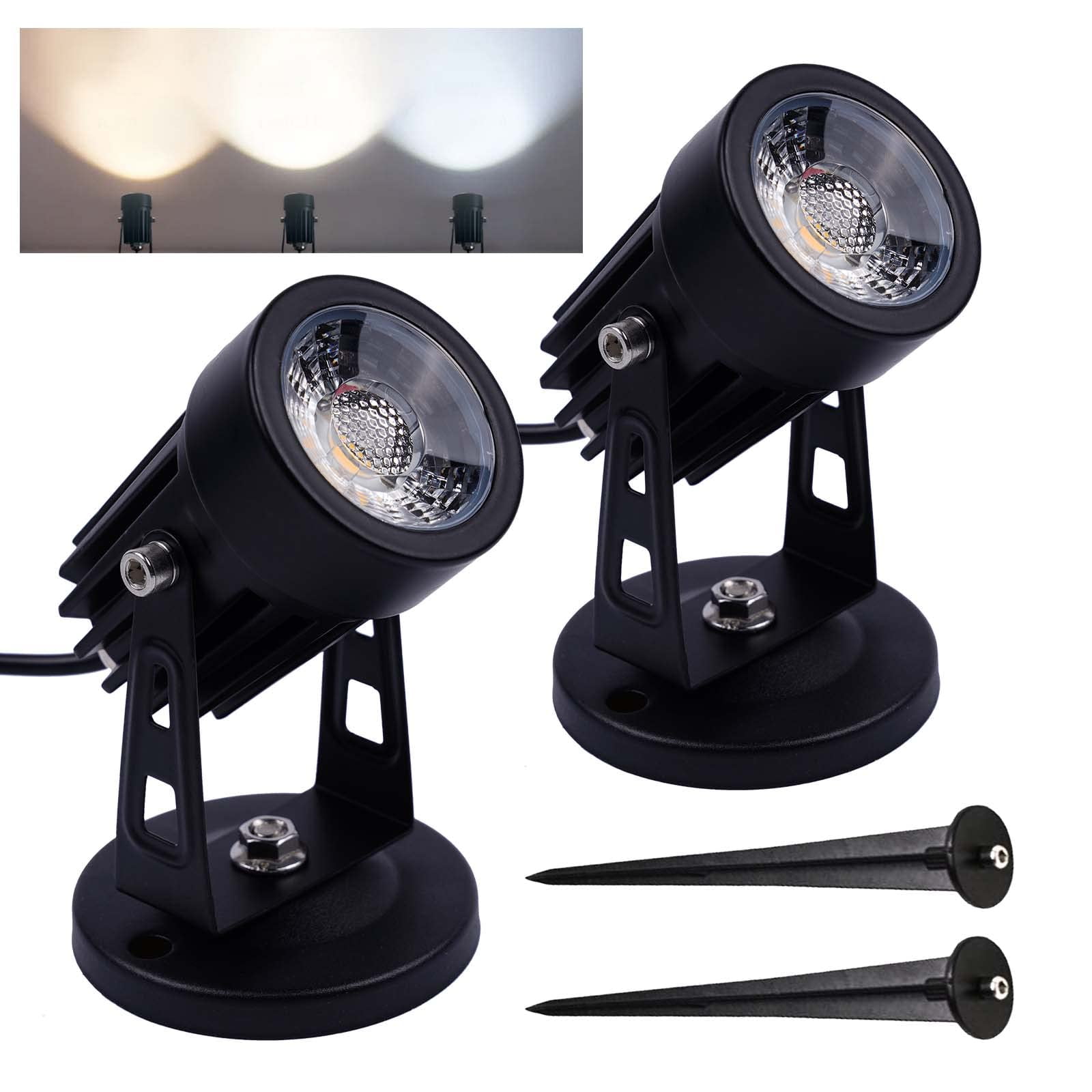 LED Spot Lights Indoor Uplighting, Plug-in Mini Spotlight for Accent ...