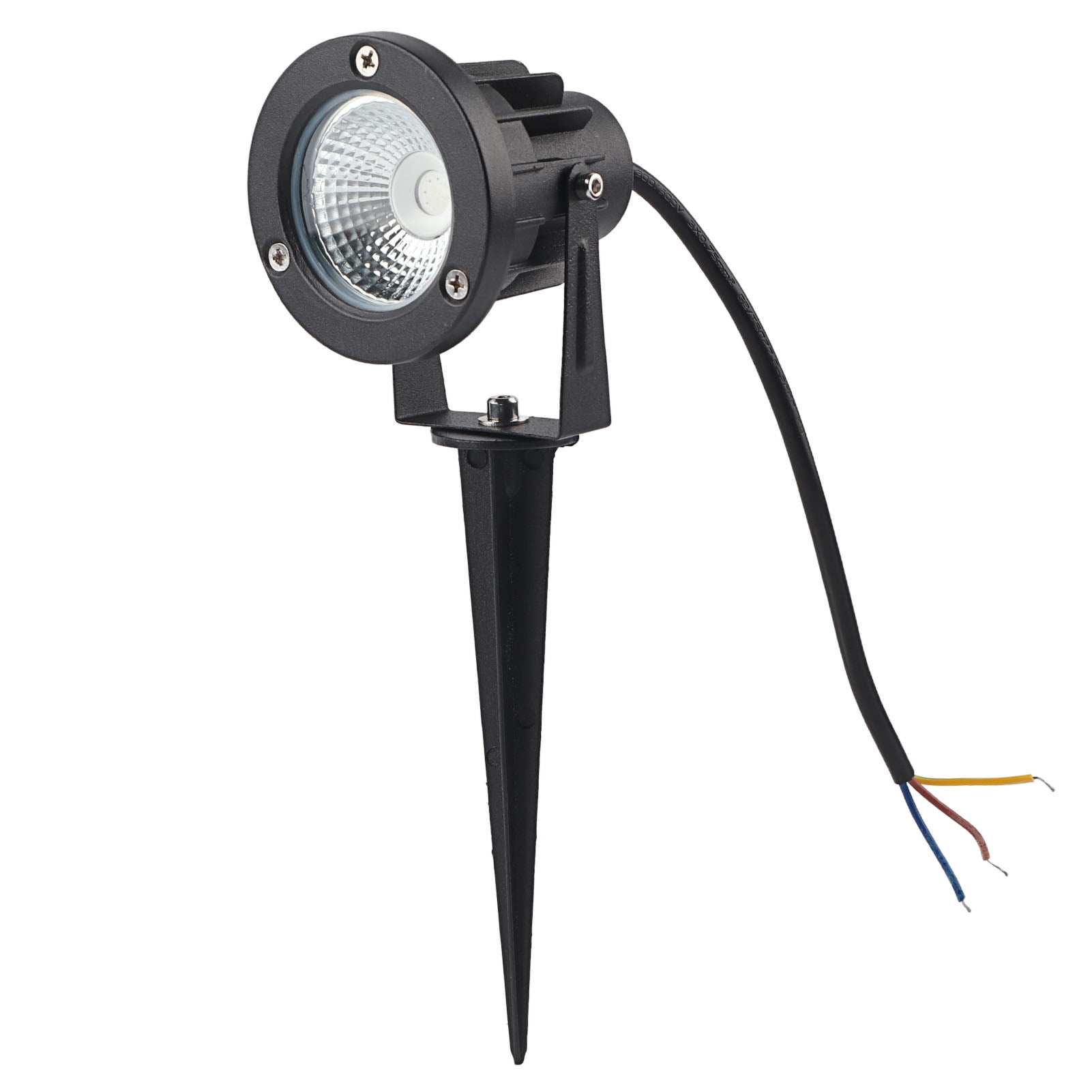 LED Spotlight 6W RGB Waterproof Lawn Floodlight Garden Round ...