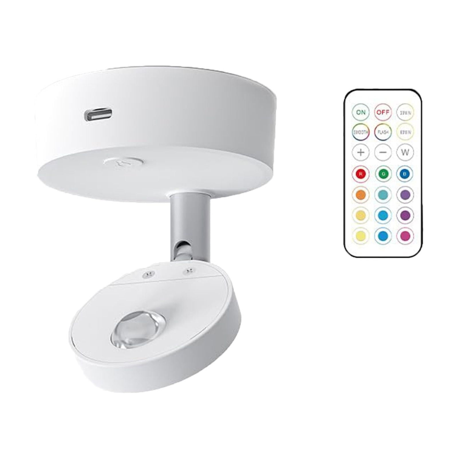 LED Spotlights 13 Colors USB Rechargeable Picture Lights With Remote ...