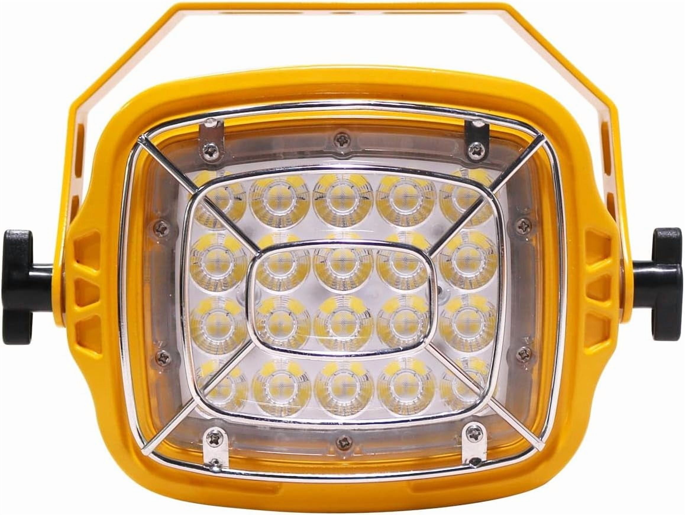 LED Square Dock Light Head - 20W - 2800 Lumens | 5000K Daylight, Wide ...