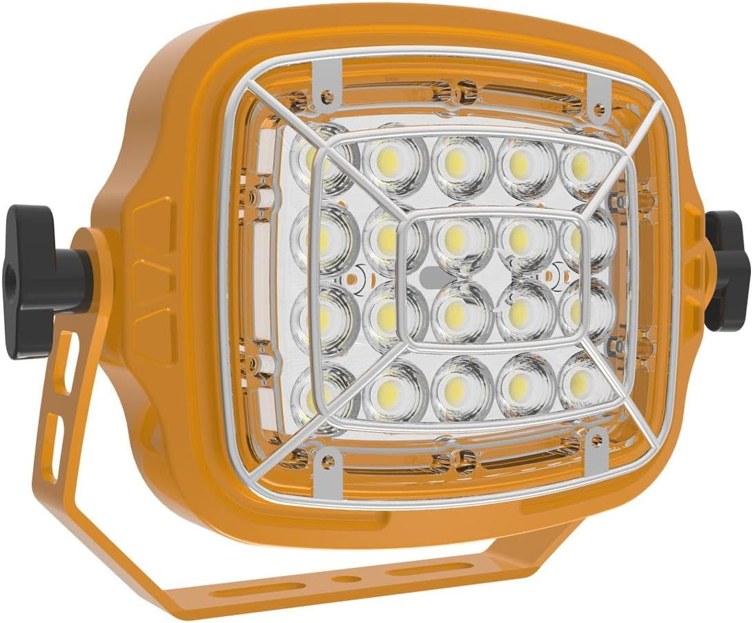 LED Square Dock Light Head - 50W - 7000 Lumens | 5000K Daylight, Wide ...