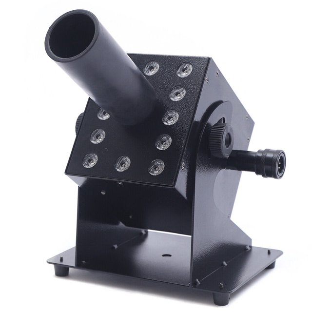 LED Stage Effect CO2 Jet Fogger Smog Machine Party DJ DMX RGB Air ...