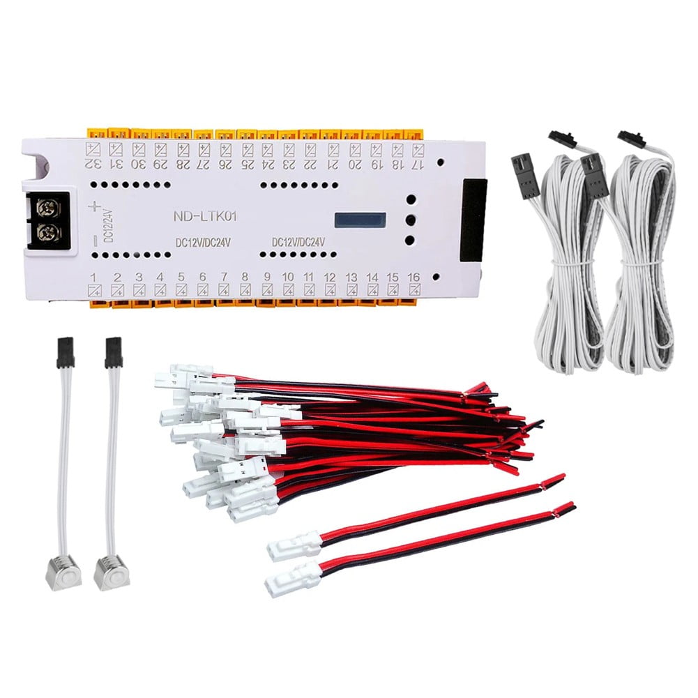 LED Stair Light Step Controller with Dual PIR Motion Sensor Connection ...