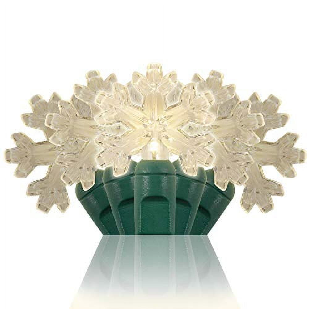 LED Star Lights String Outdoor Star Lights LED String, Snowflake Shaped ...