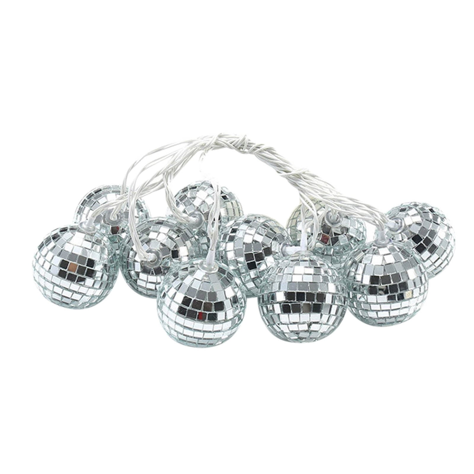 LED String Lights Mirror Ball Stage Reflection Lamp for Wedding DJ Home ...