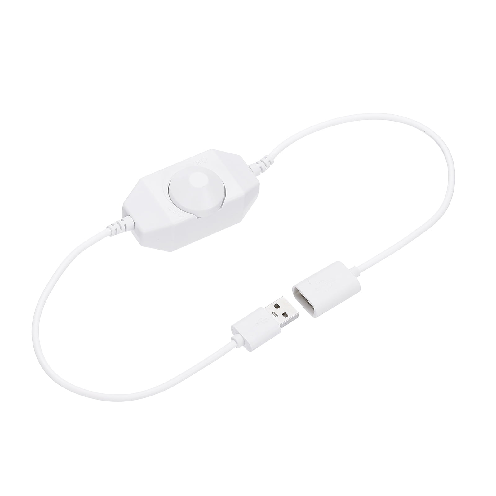 LED Strip Dimmer, DC 5V 3A Rotary Knob Brightness Controller with USB ...