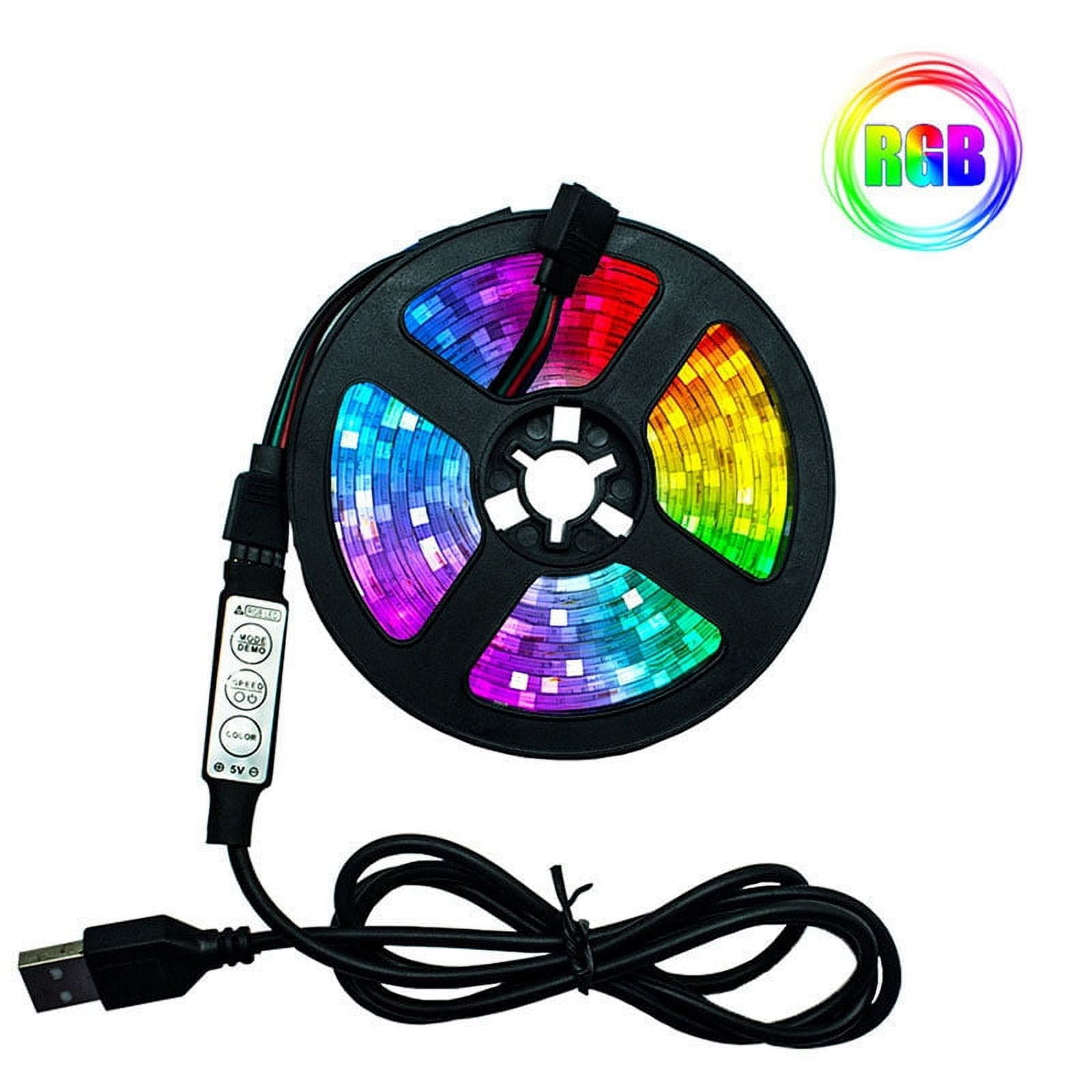 LED Strip Light Music Sync 9.8ft, USB Powered LED Light Strip with ...
