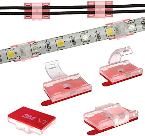 LED Strip Light Self-Adhesive Mounting Brackets and Clips,LED Strip ...