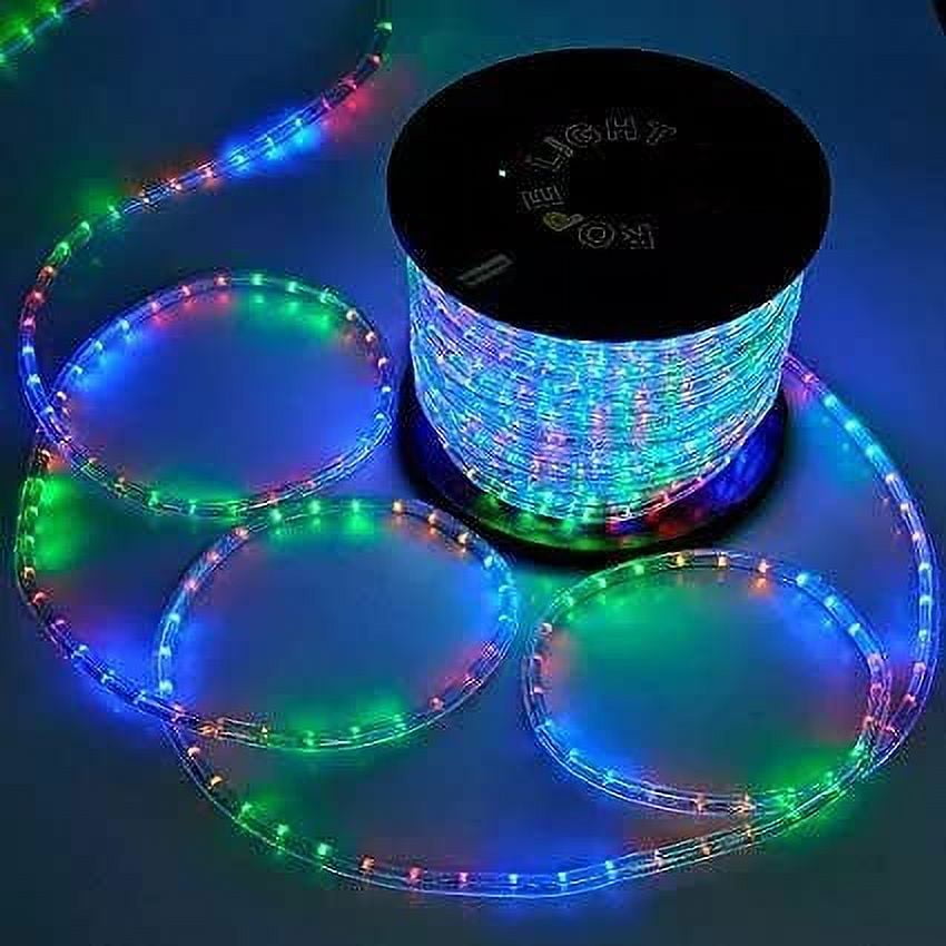 LED Strip Lighting Kit with Power Feed, Mounting Kits - 25 Meter RGB ...