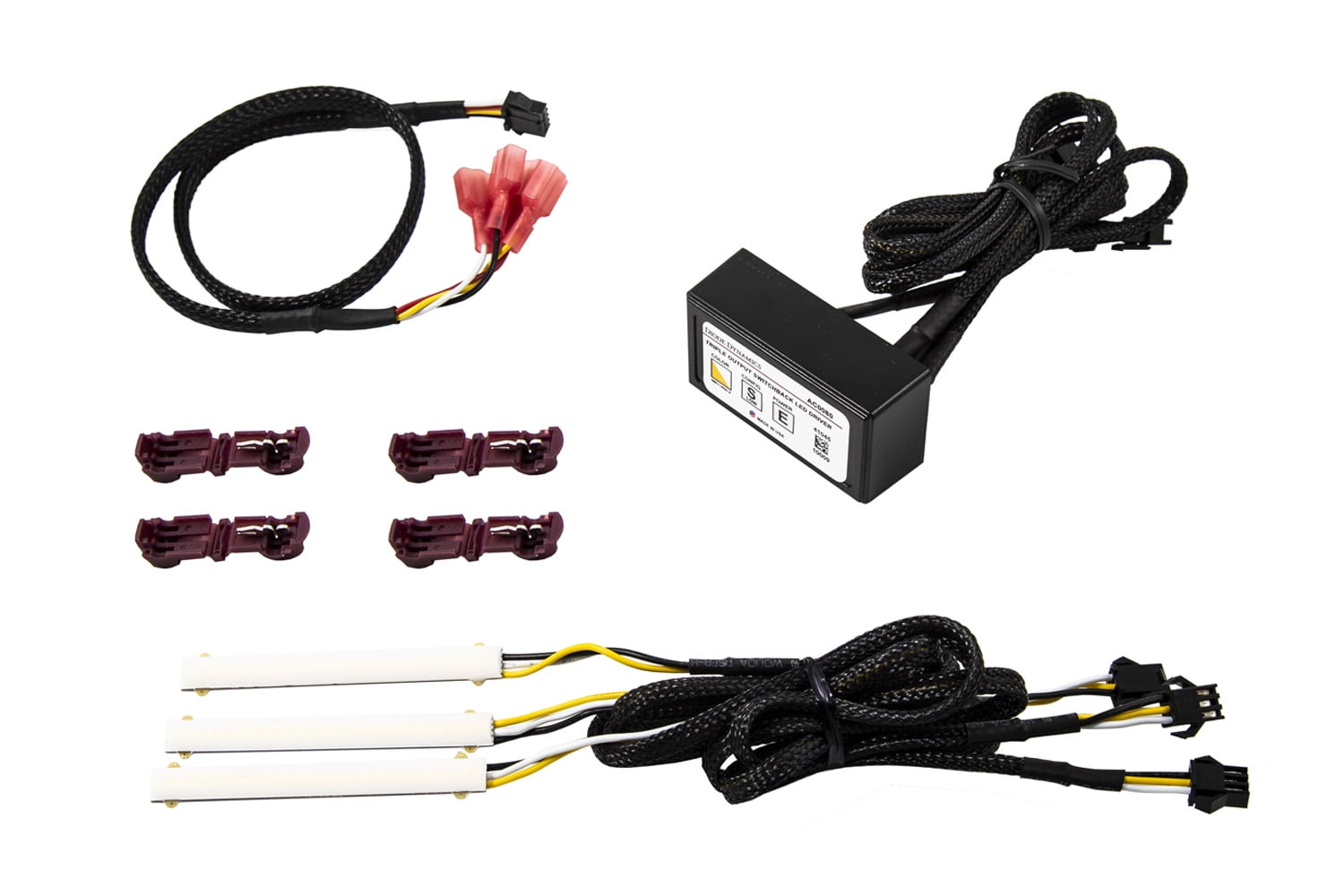 LED Strip Lights High Density SF Switchback Triple 3" Kit Diode ...