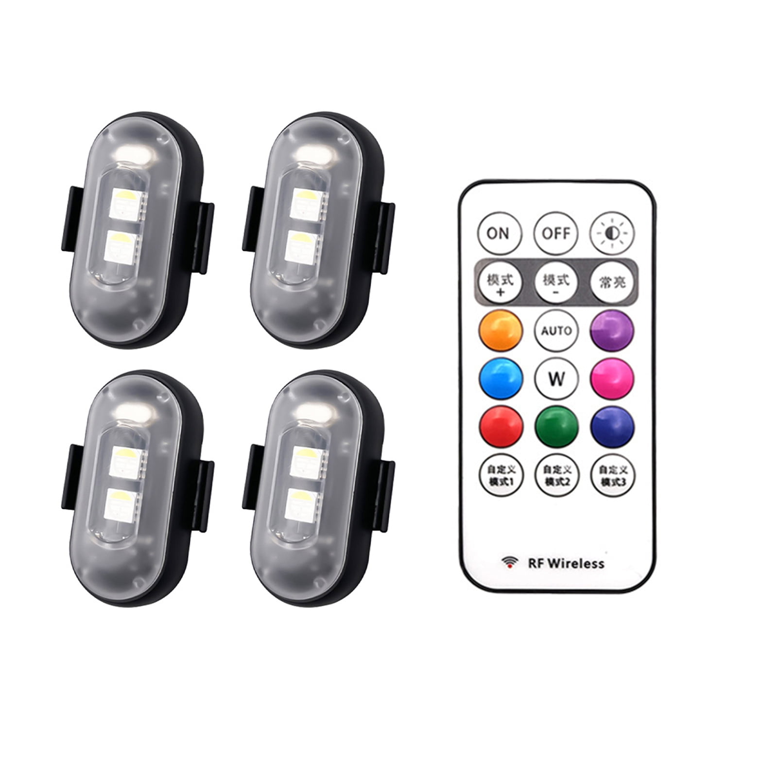 LED Strobe Drone Light with Remote Control Multiple Modes Color ...