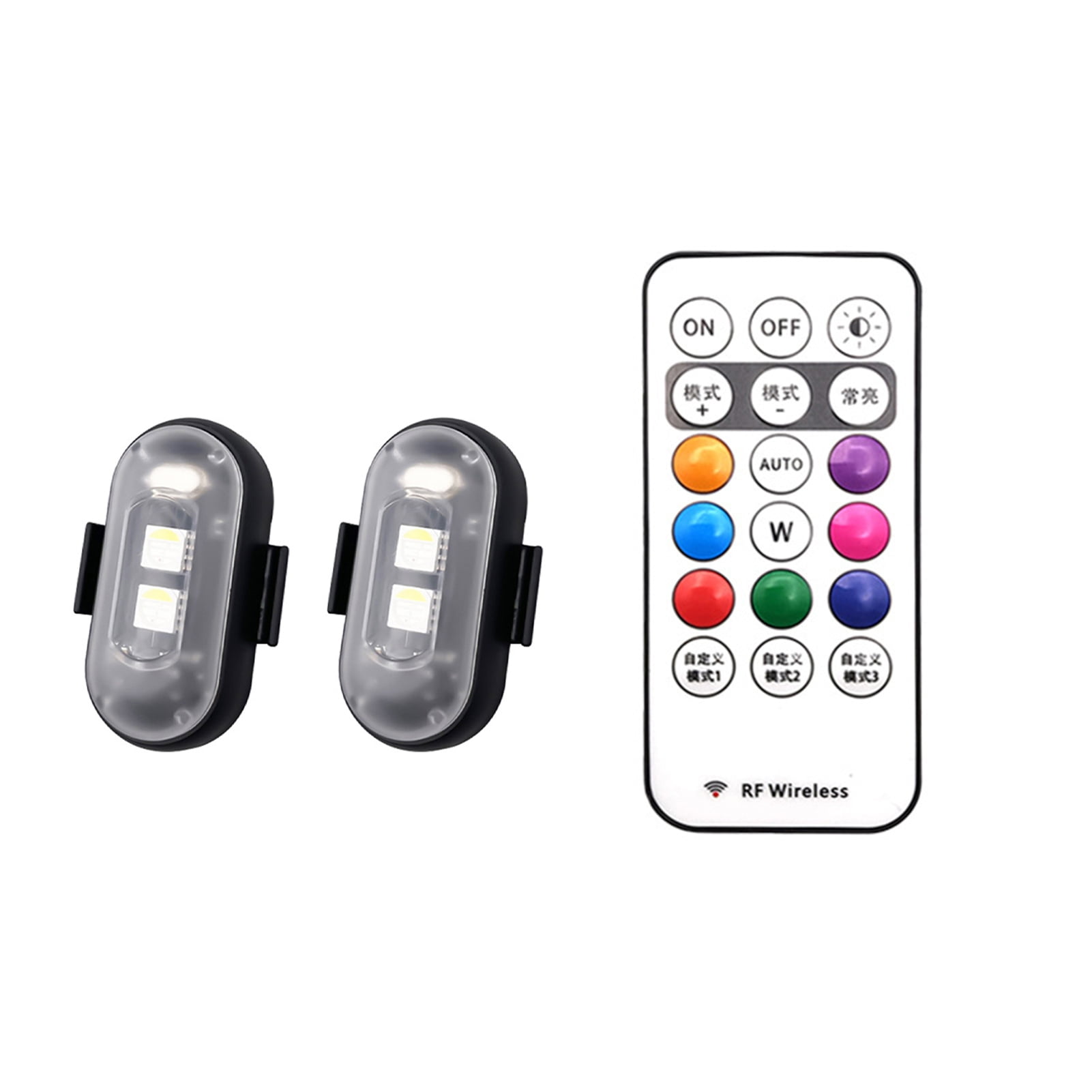 LED Strobe Drone Light with Remote Control Multiple Modes Color ...
