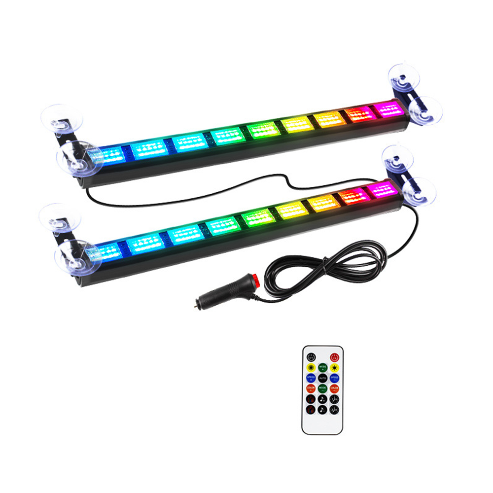 LED Strobe Light 2 in 1 Fantasy Color RF Remote Control 20 Flash Modes ...