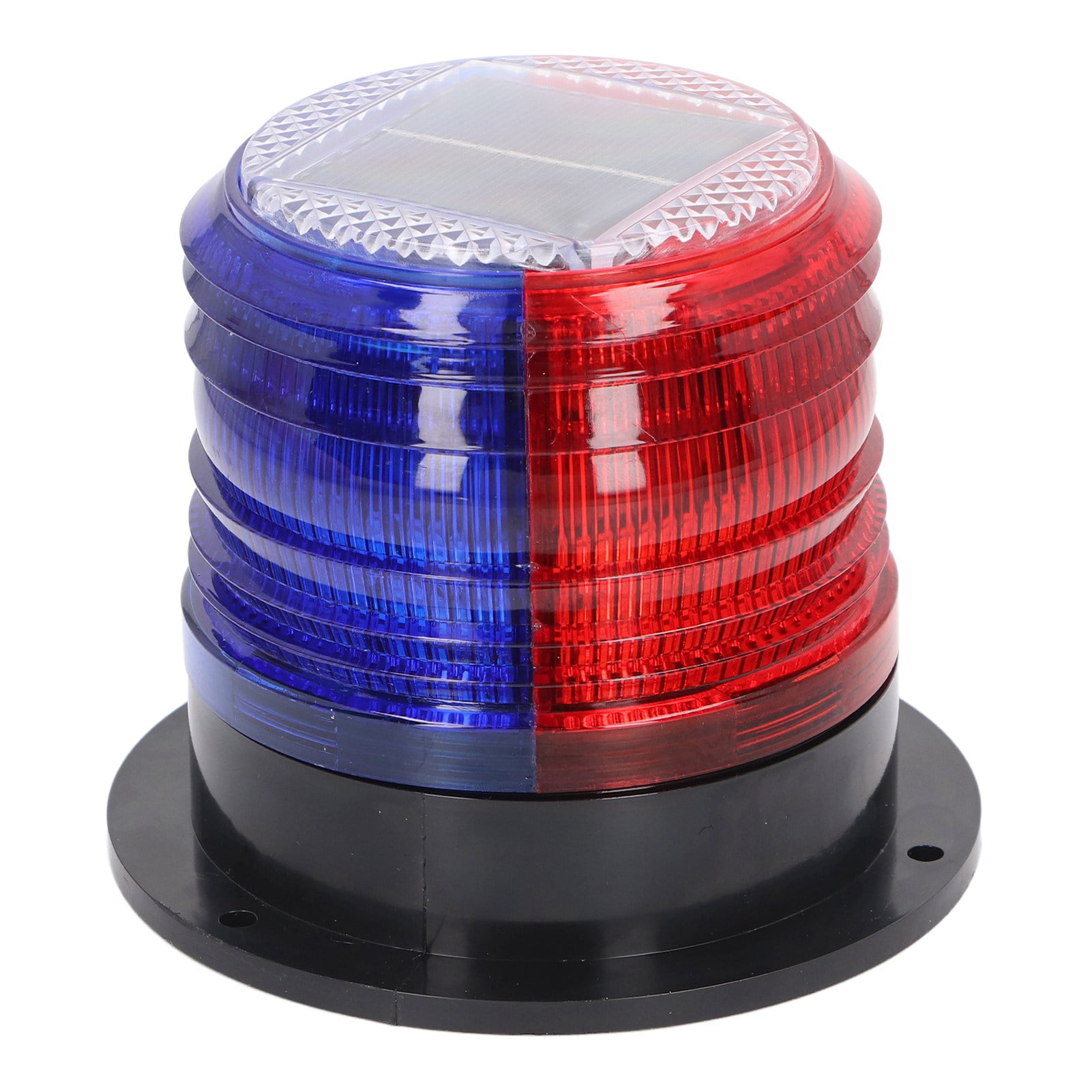 LED Strobe Light Solar Powered Magnetic Base Red Blue Lighting Rooftop ...