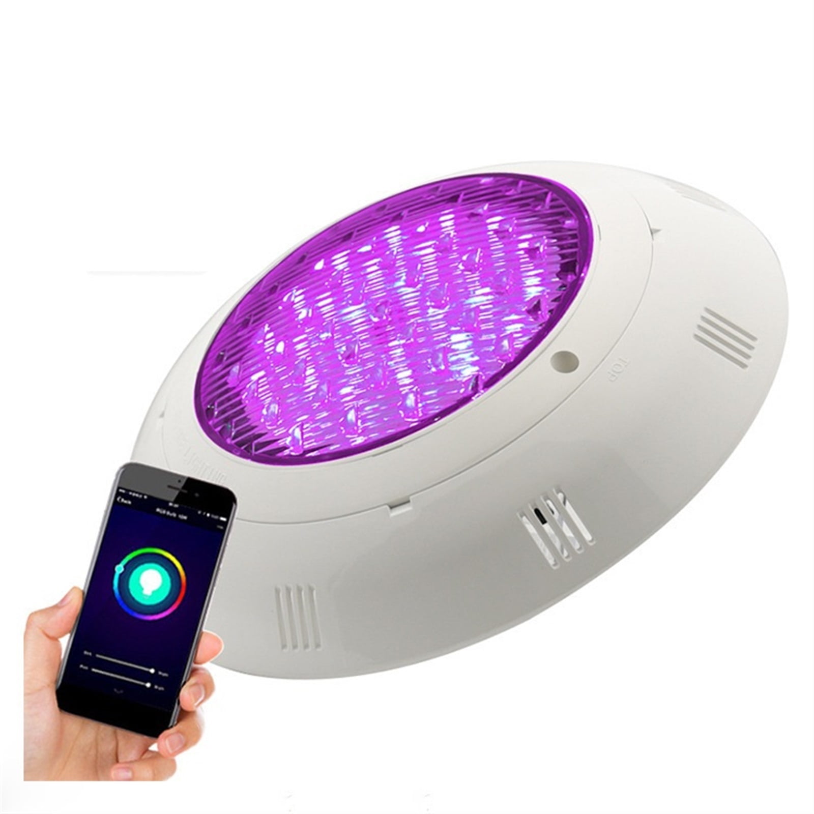 LED Swimming Pool Light, Aike Underwater Light, Wall Mounted Pool Light, Colorful Remote Control ...