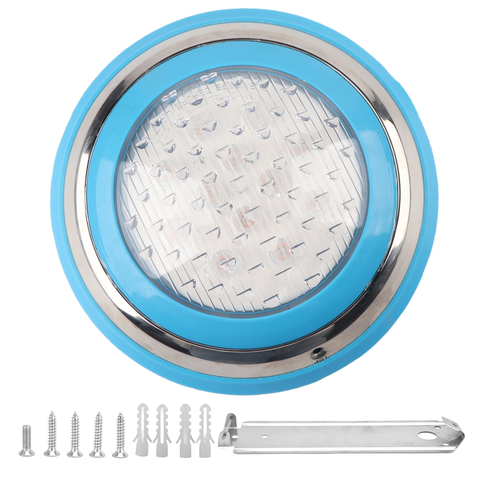 LED Swimming Pool Light,Stainless Steel,Waterproof,Underwater,Wall,AC12V,12W-1200lm - Walmart.com