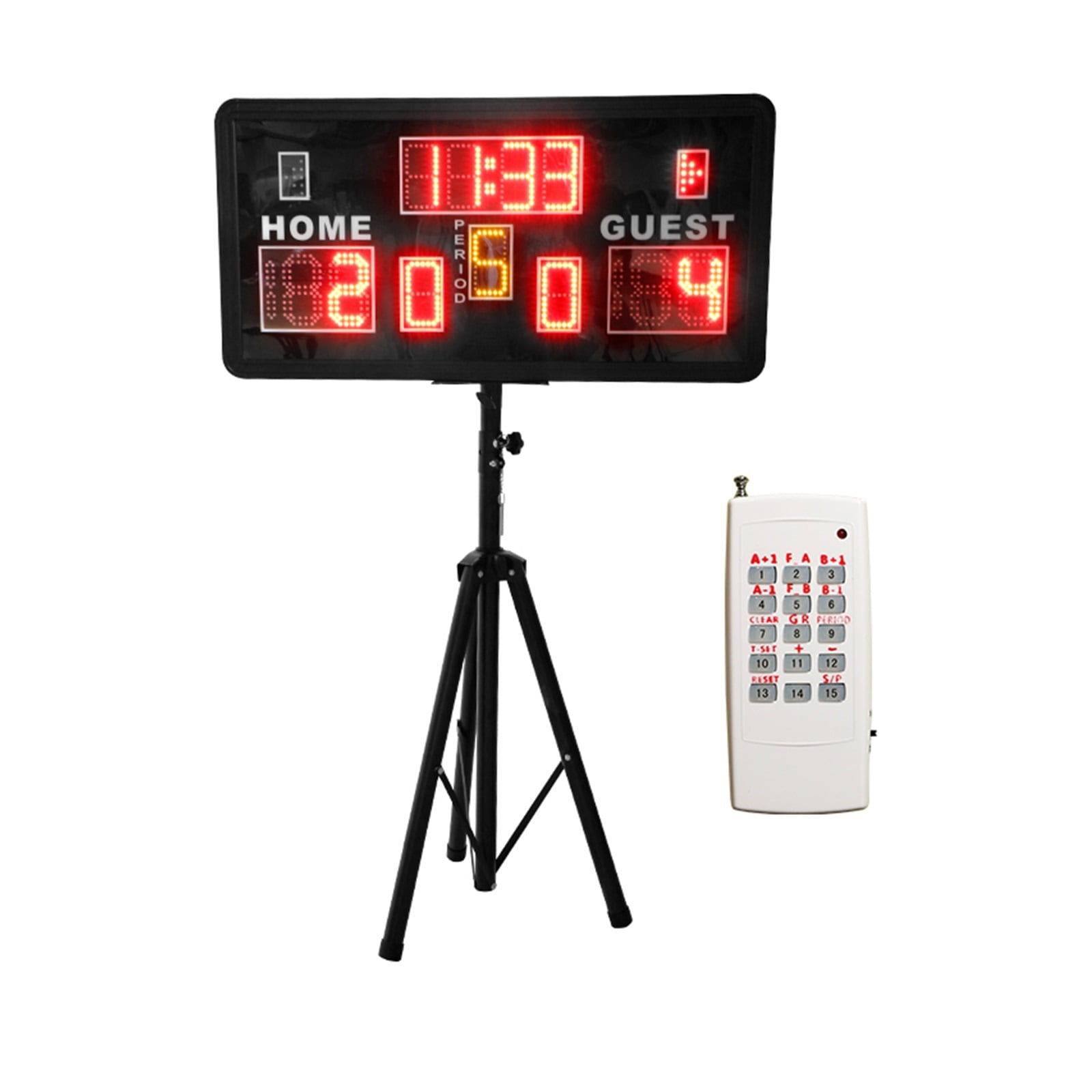 LED Tabletop Scoreboard Professional For Big Scoreboard With Remote ...