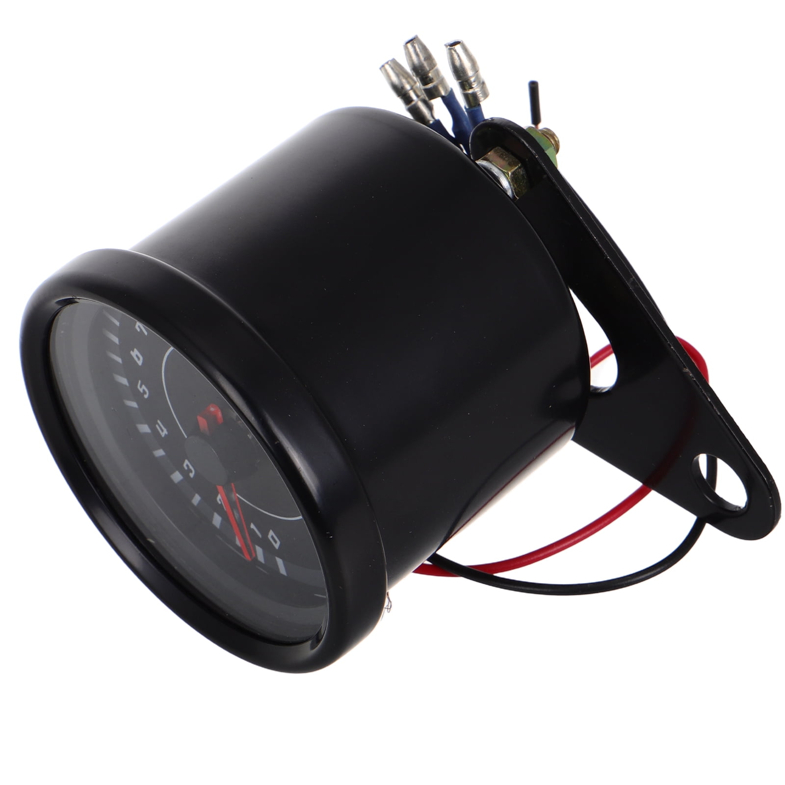 LED Tachometer Gauge for Motorbikes 13000 RPM Speedometer with Red and ...