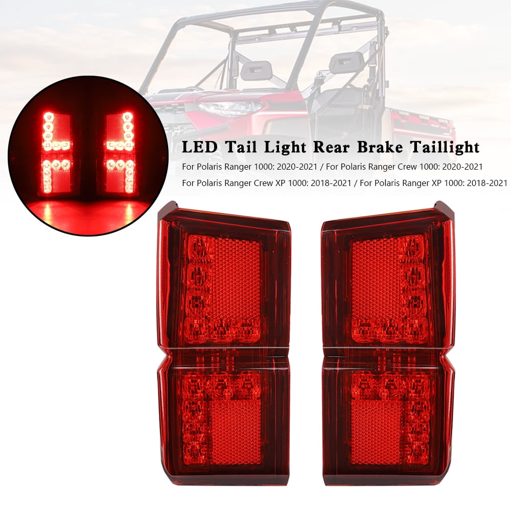 LED Tail Light Brake Light For Polaris Ranger Crew XP 1000 2018-2021 ...