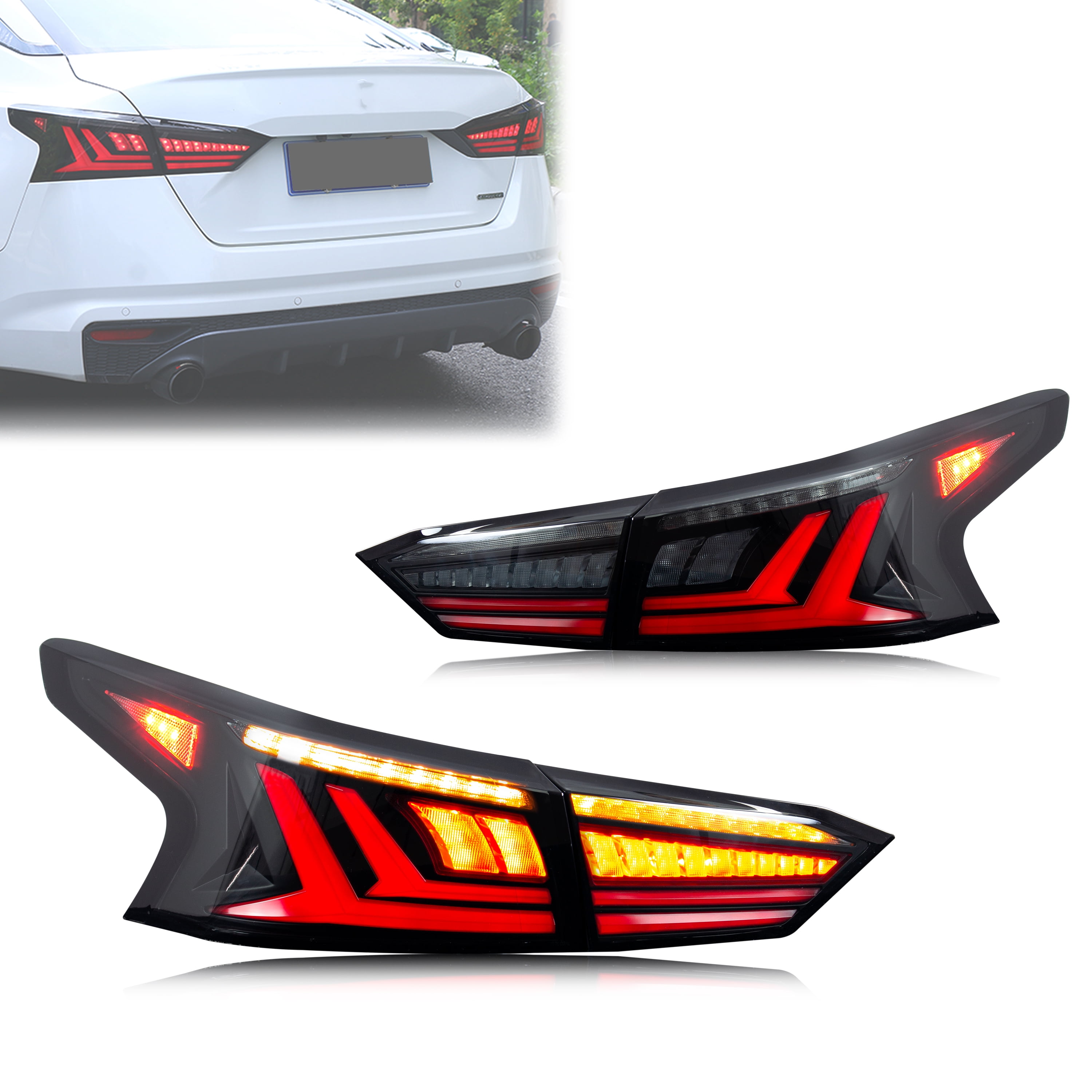 LED Tail Light compatible with 2019 2020 2021 2022 2023 Nissan Altima ...