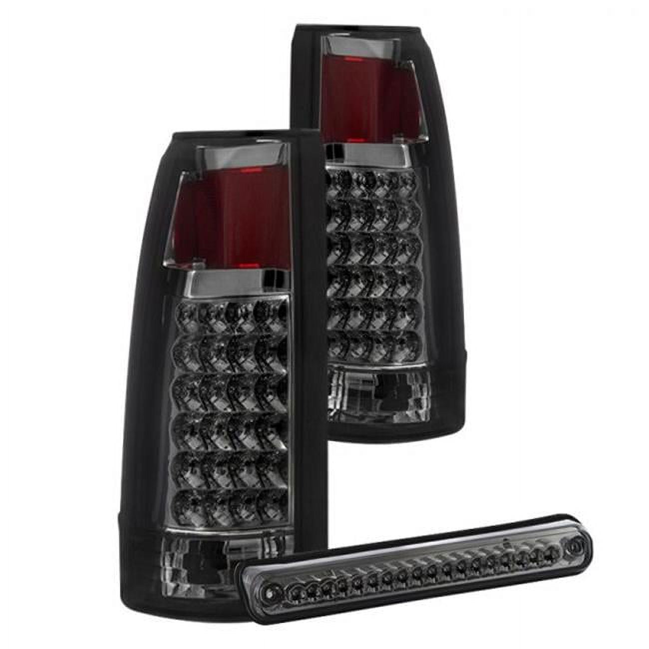 LED Tail Lights & 3rd Brake Light Set, Chrome - Walmart.com