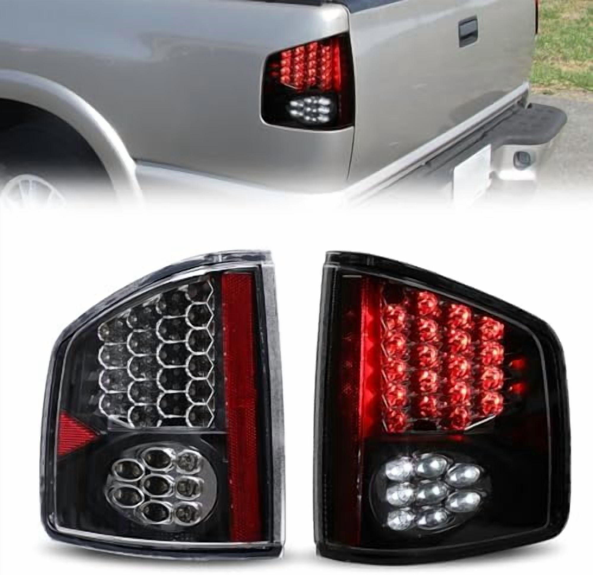 LED Tail Lights Assembly for 1994-2004 Chevy Chevrolet S10 Pickup/For ...