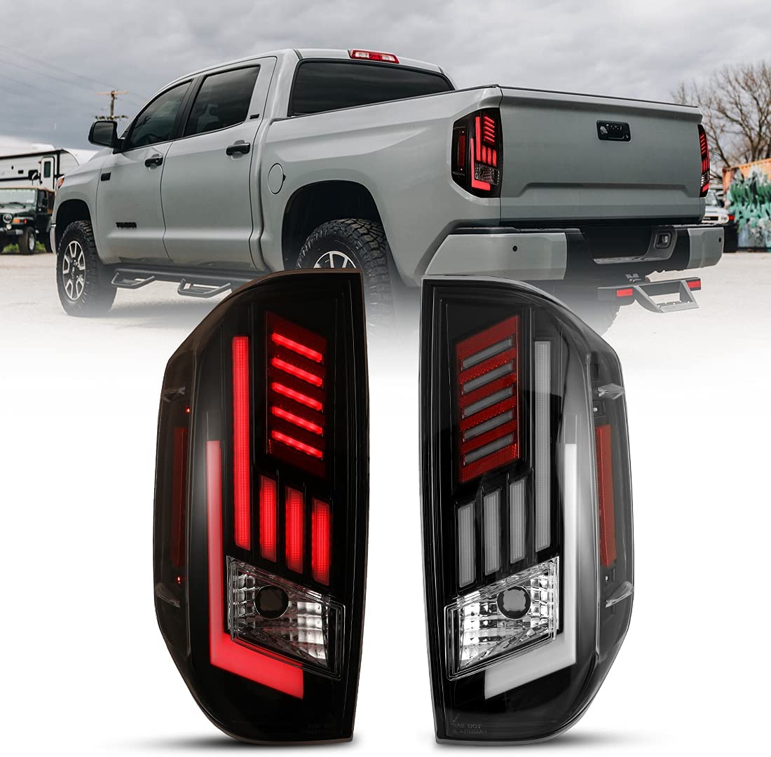 LED Tail Lights Assembly For 2014-2021 Toyota Tundra, Taillights with ...