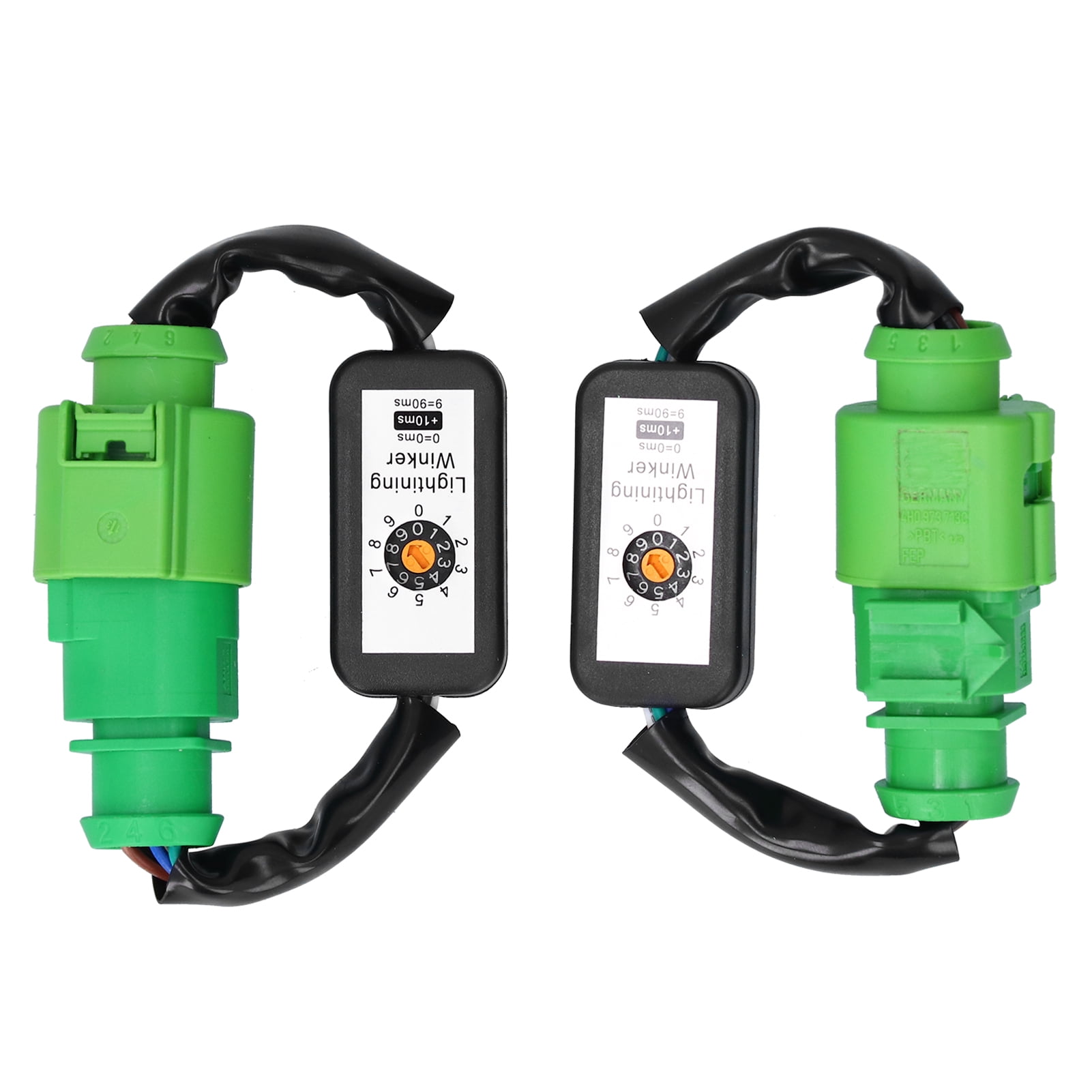 LED Tail Lights Dynamic Turn Signal Adapter Harness Blinker Module Kits ...