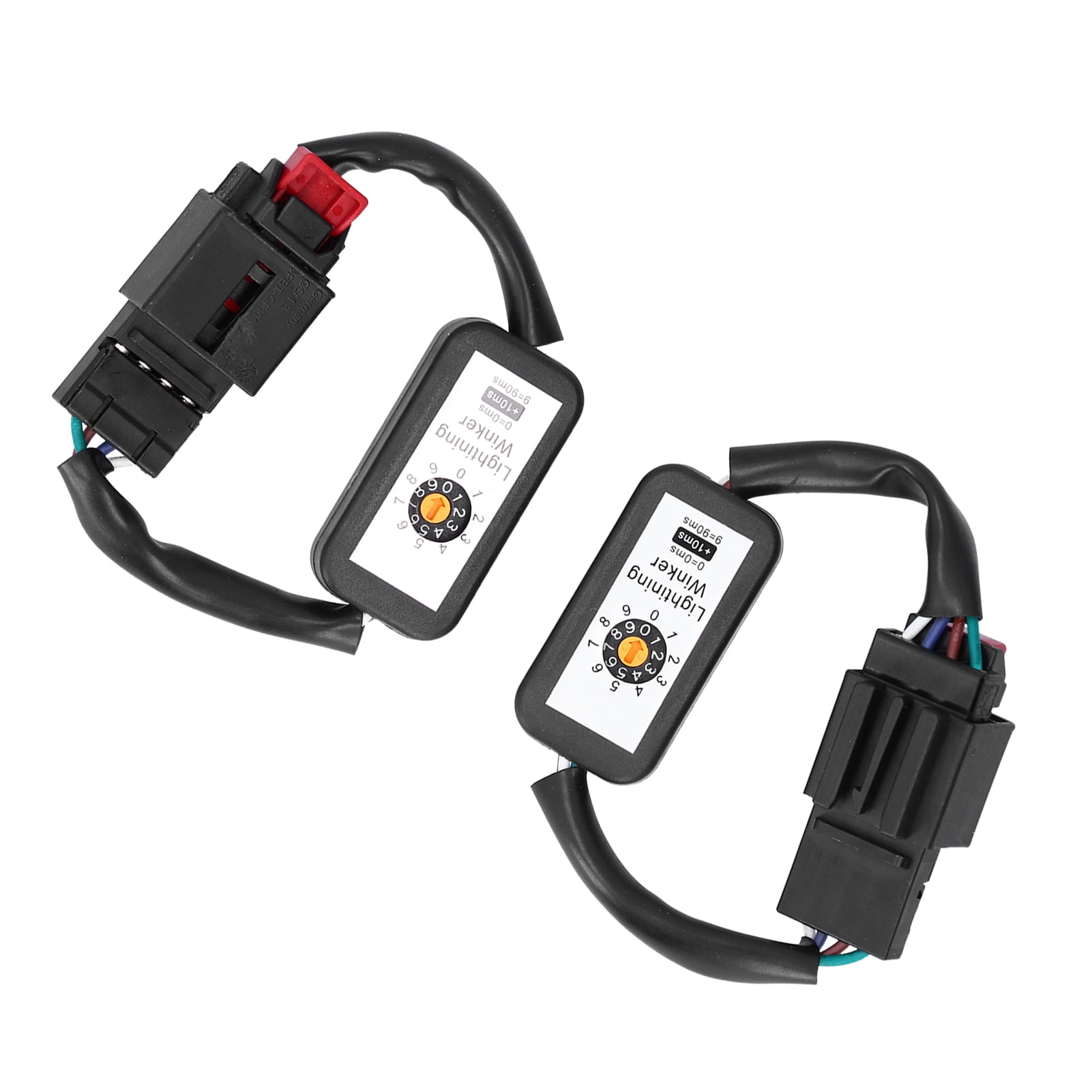 LED Tail Lights Dynamic Turn Signal Adapter Harness Blinker Module Kits ...