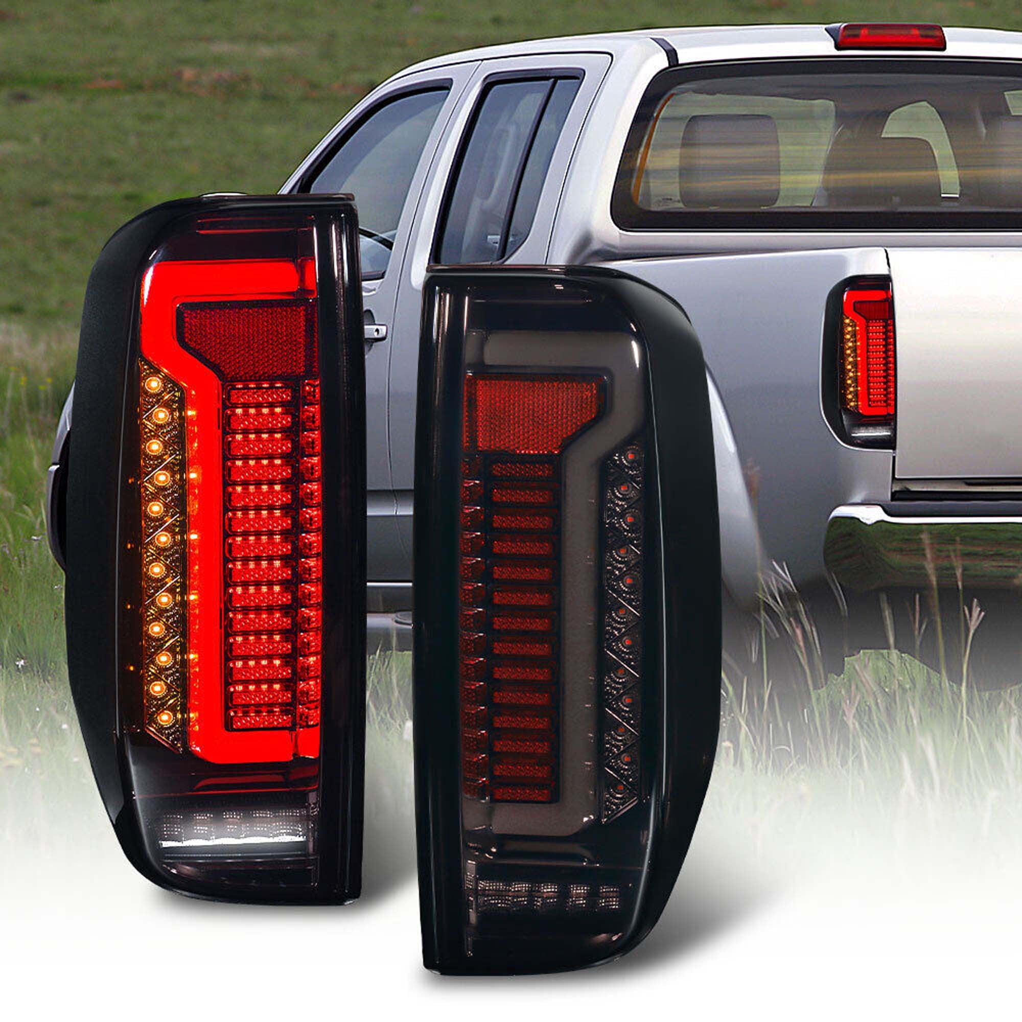 LED Tail Lights For 2005 2006 07-2021 Nissan Navara D40 Frontier Rear ...