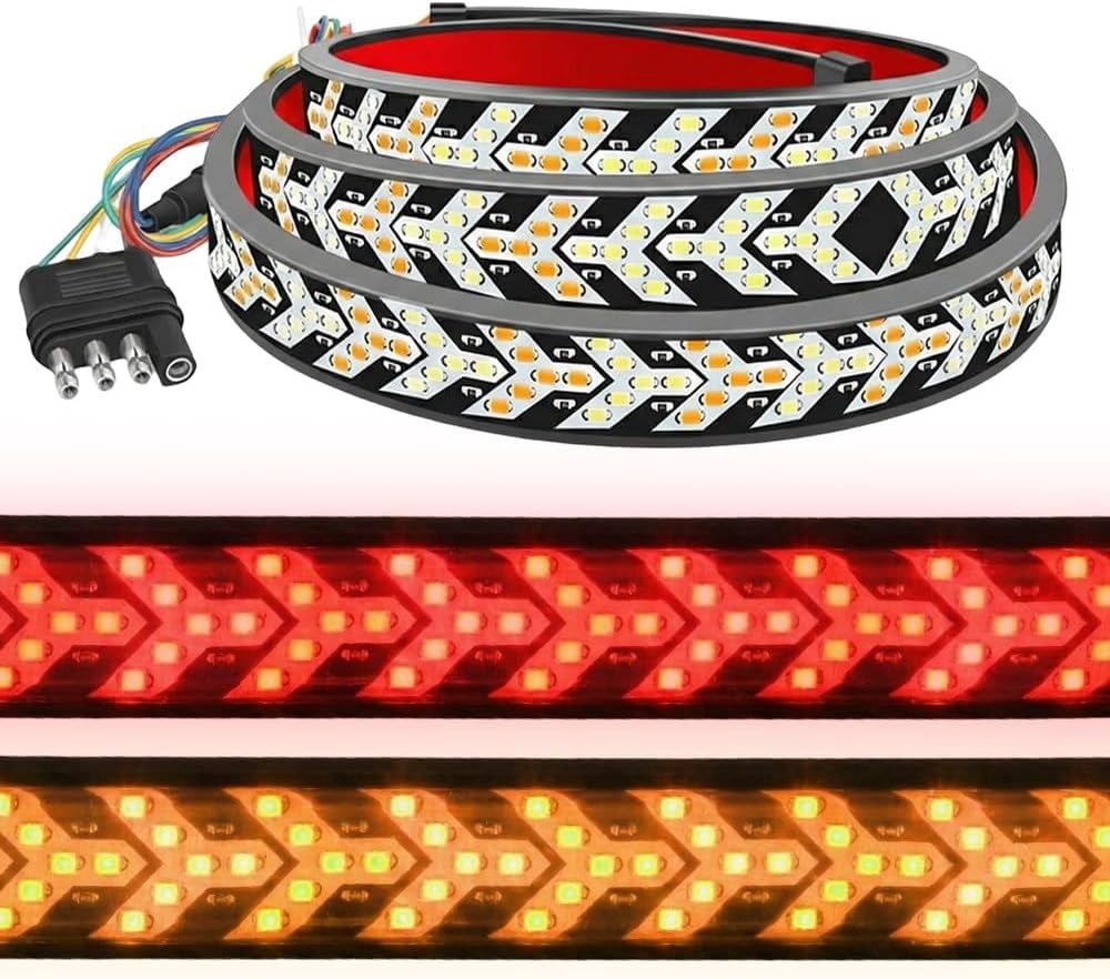 LED Tailgate Light Bar Strip,Waterproof Pickup Truck Dynamic Taillight ...