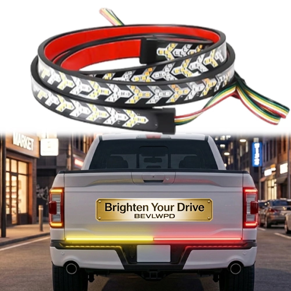 LED Tailgate Light Strip, Turn Signals and Driving and Reversing Lights ...