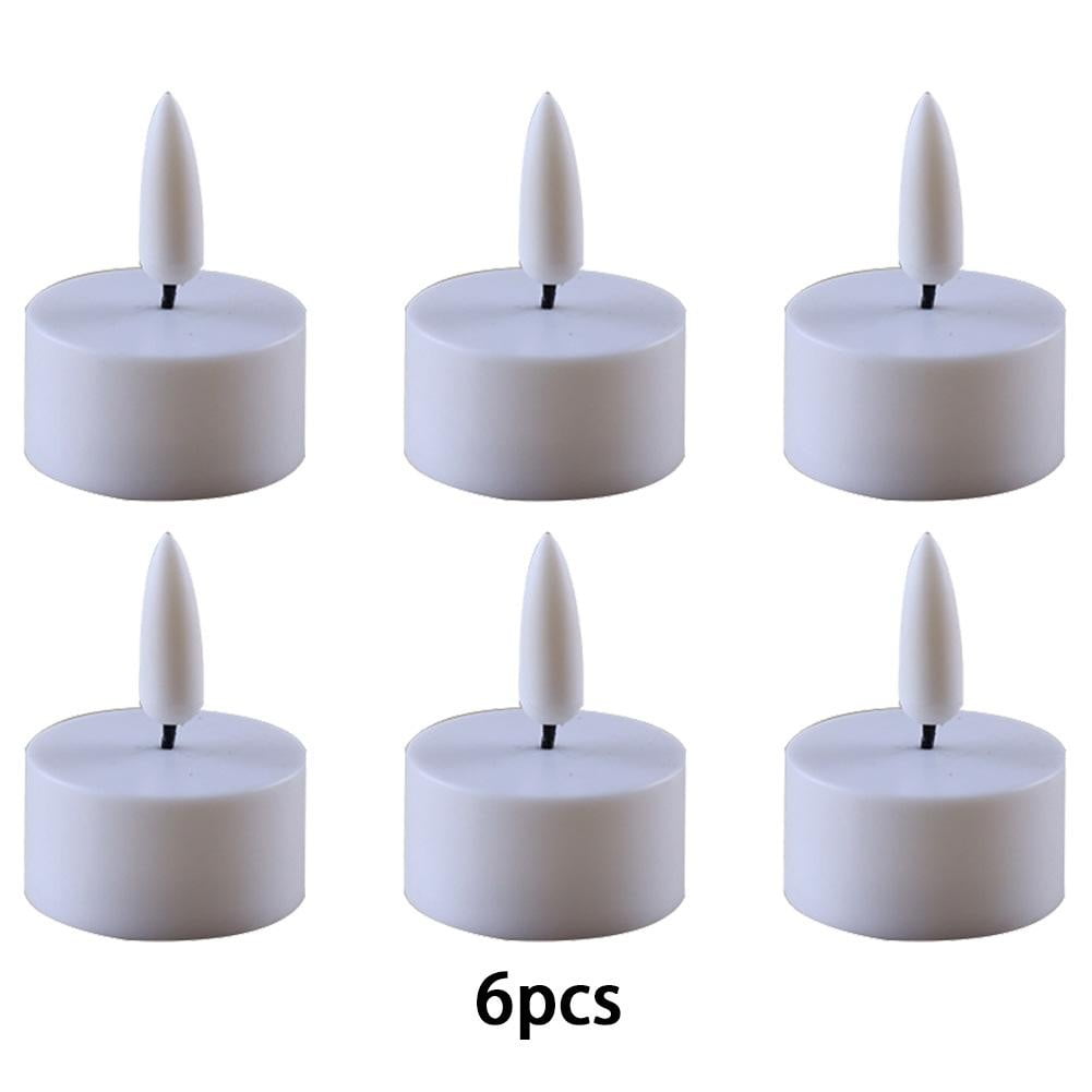 LED Tea Lights 3D Flameless Electric Tea Light Candle - Walmart.com