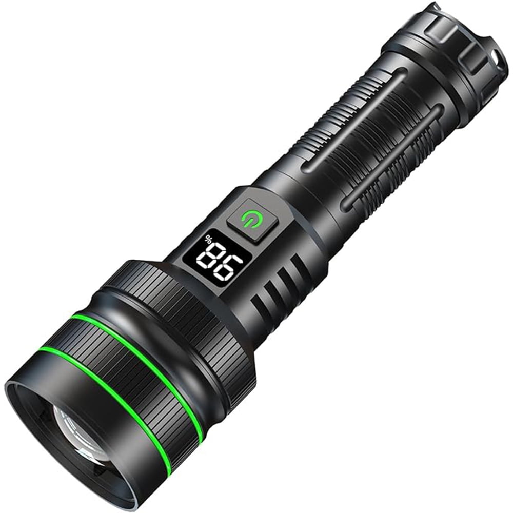 LED Torch Extremely Bright 200,000 Lumens, USB Rechargeable, Super ...